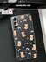 Чехол на Samsung Galaxy S21 / Самсунг Галакси S21 с принтом Паттерн бежевые мишк...