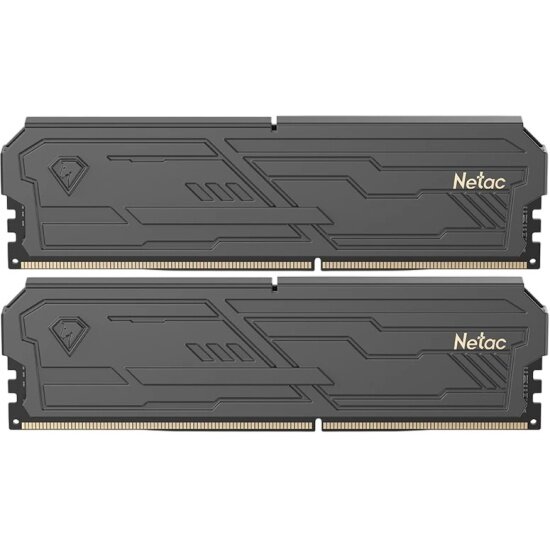Оперативная память Netac Shadow III 32Gb (2x16Gb) DDR5-6400 DIMM Black (NTSHD5P64DP-32K)