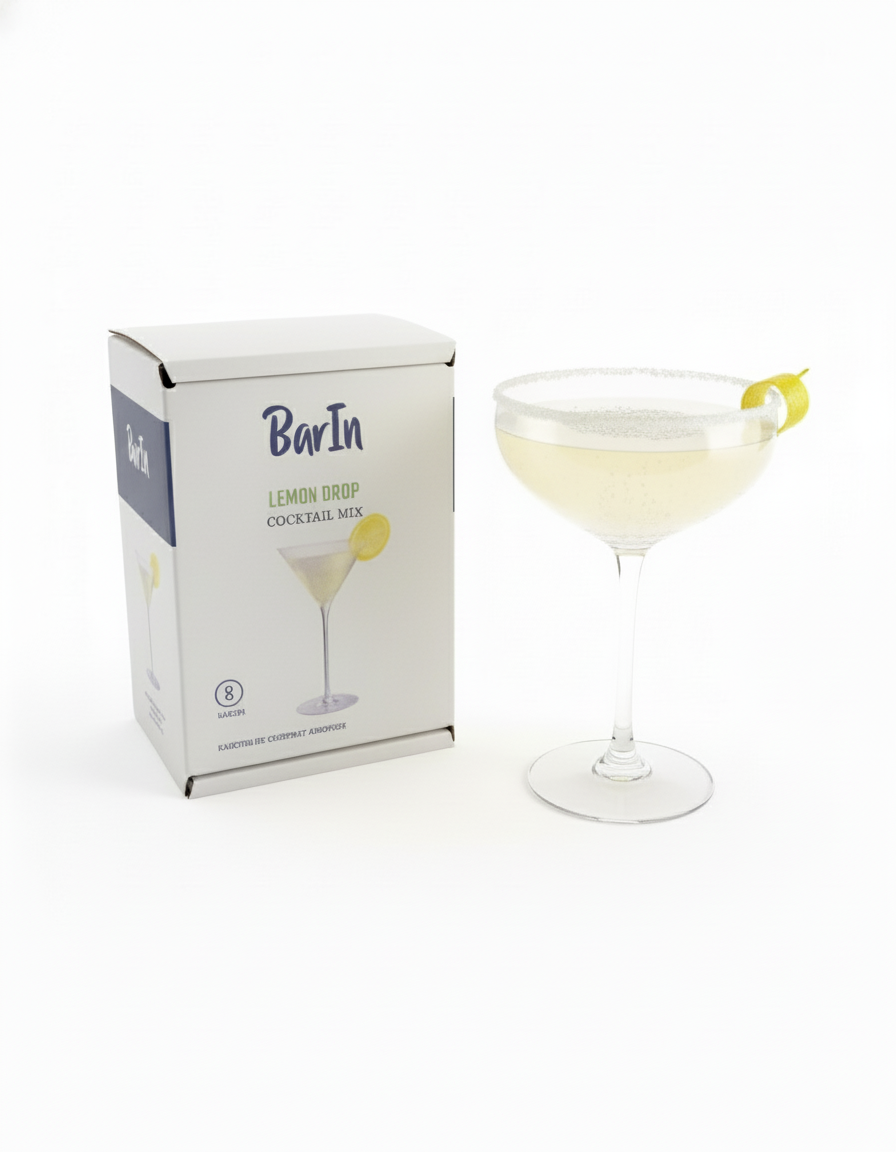 Капсулы для приготовления коктейля lemon Drop для Barin и Bartesian