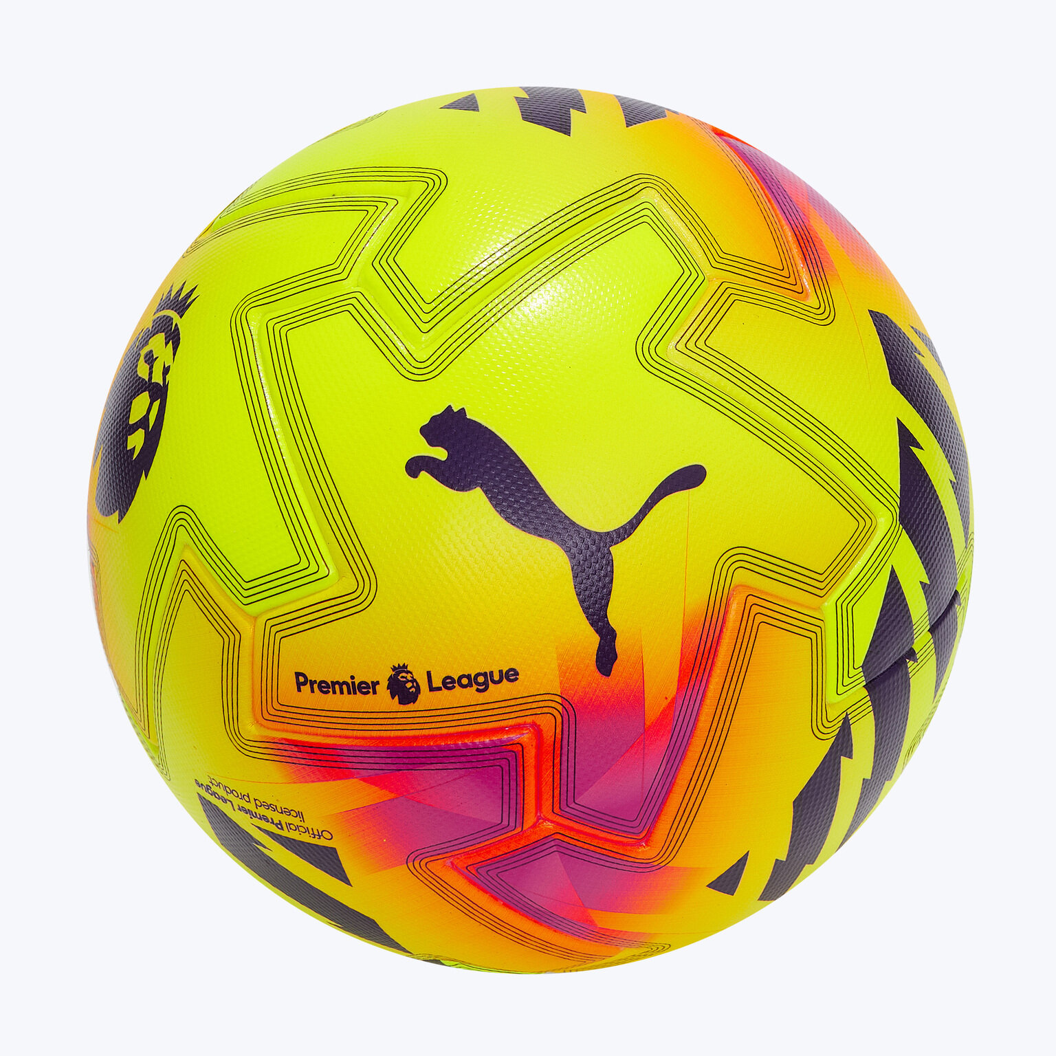 Футбольный мяч Puma Orbita PL Lights 08470801, размер 5, Желтый