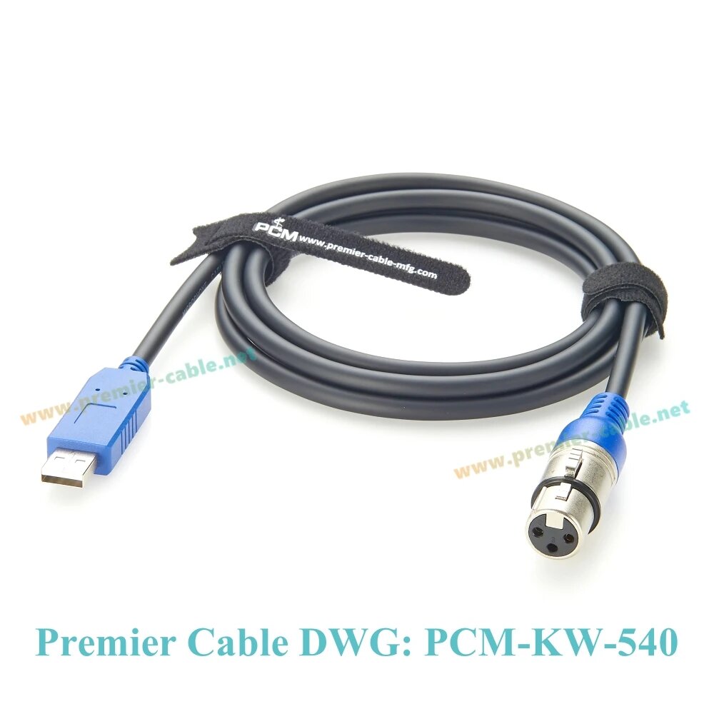 Кабель-адаптер USB-DMX FTDI RS485 Последовательный преобразователь 3-контактный XLR DMX512 Кабель диммера контроллера ПК на сцене для Freestyler