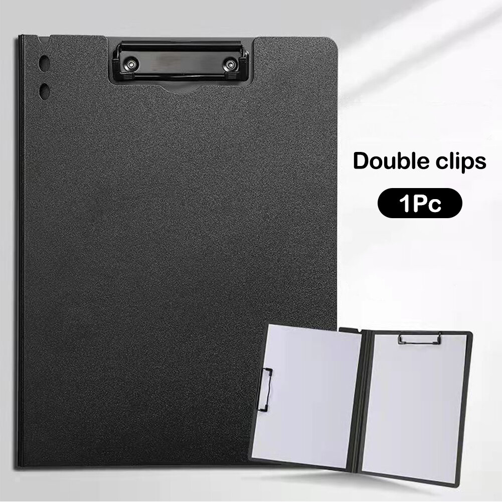 Винтажная складная горизонтальная папка-органайзер формата А4 с зажимами и крышкой для документов