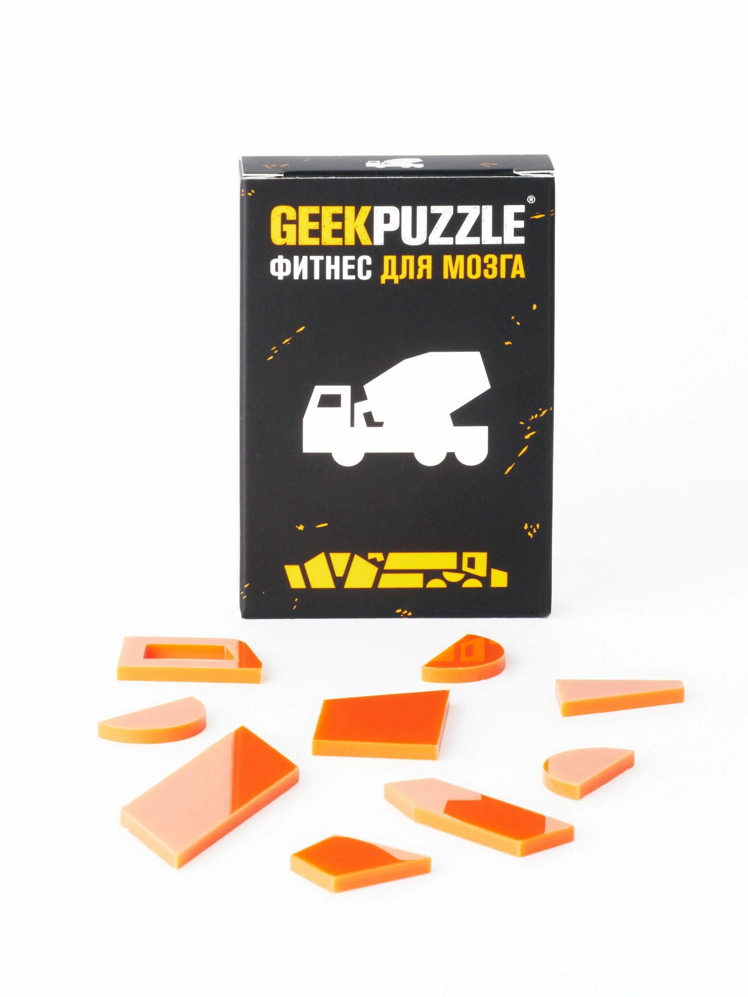 GEEK PUZZLE Автобетоносмеситель (12 деталей)