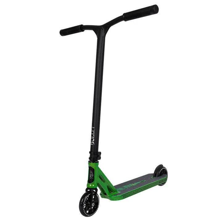 Самокат трюковой Tech Team Bullet green