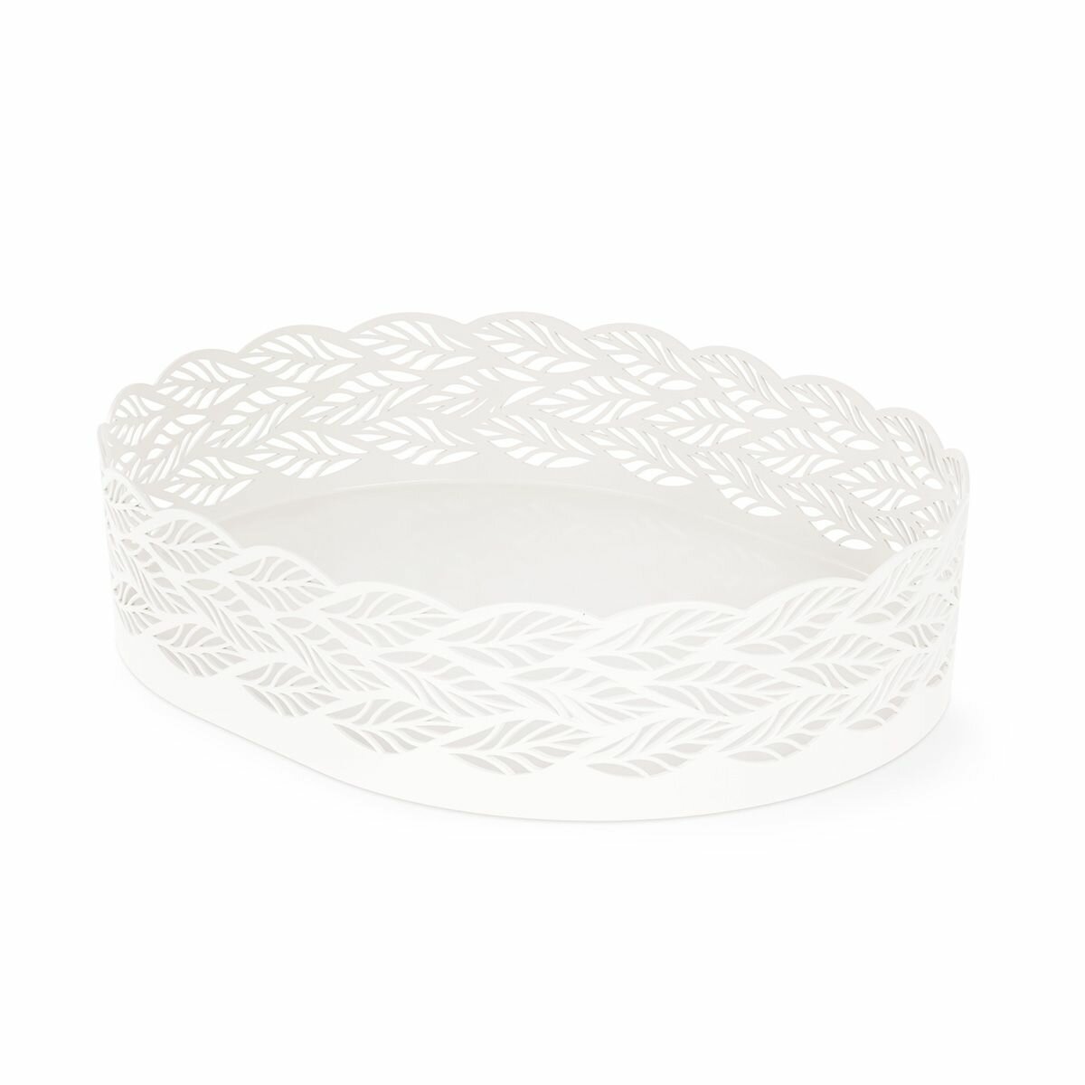 Сухарница Альтернатива пластиковый, "Эдем", цвет белый