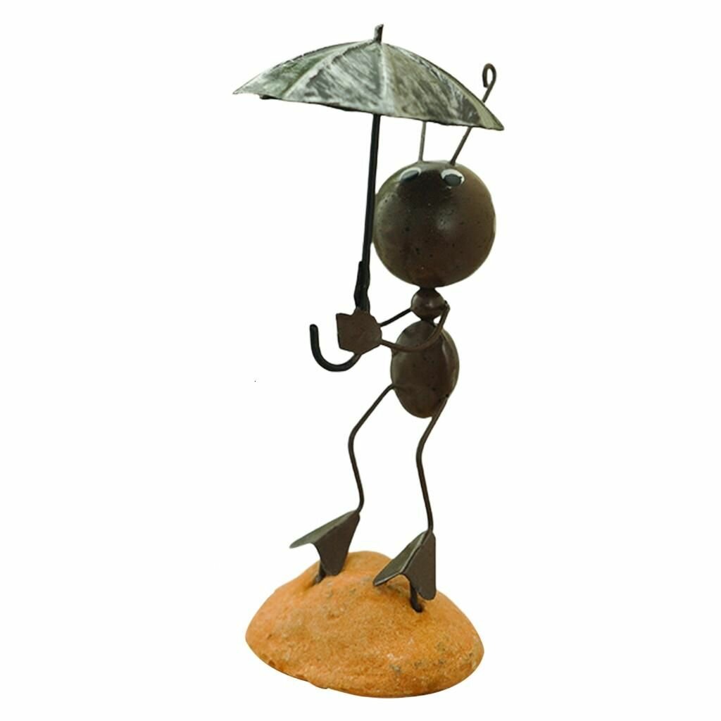 Декоративная скульптура "Железные муравьи", - 07