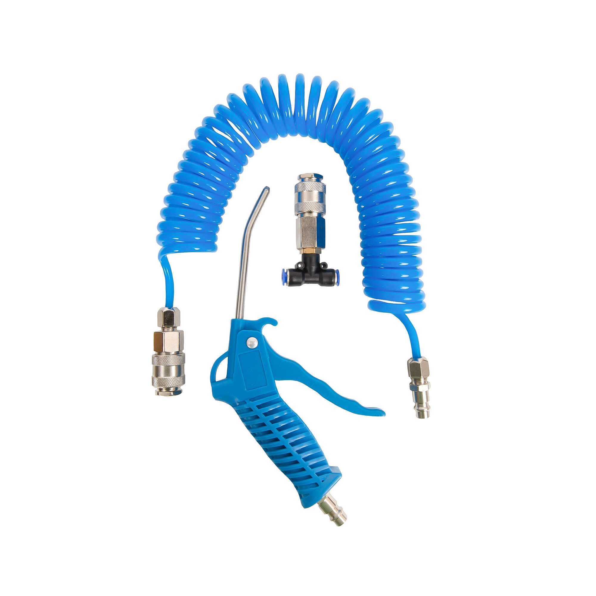 Набор для продува кабины, пистолет продувочный, шланг быстросъёмный воздушный, AT308