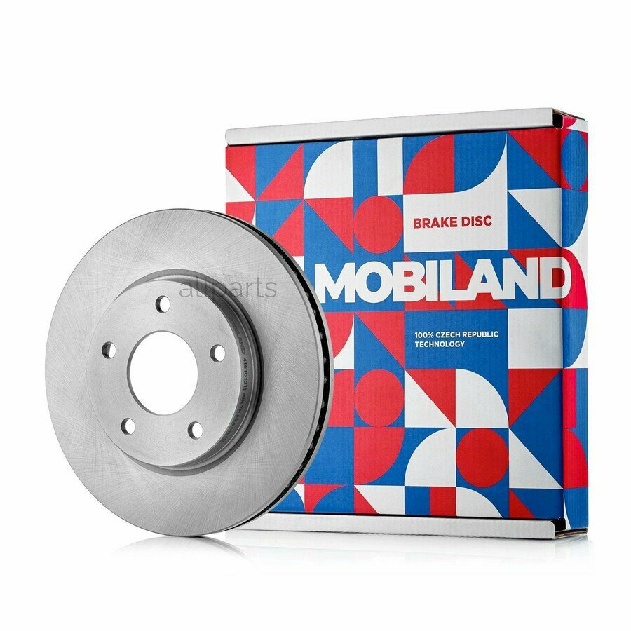 MOBILAND 416101211 Диск тормозной передний вентилируемый D276мм для а/м MITSUBISHI LANCER VIII (CY_A, CZ_A),