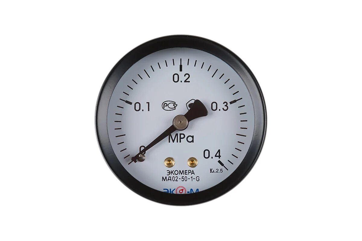 ЭКО-М Манометр Экомера Осевой МД02-63-G-0,4МПа-ОИ