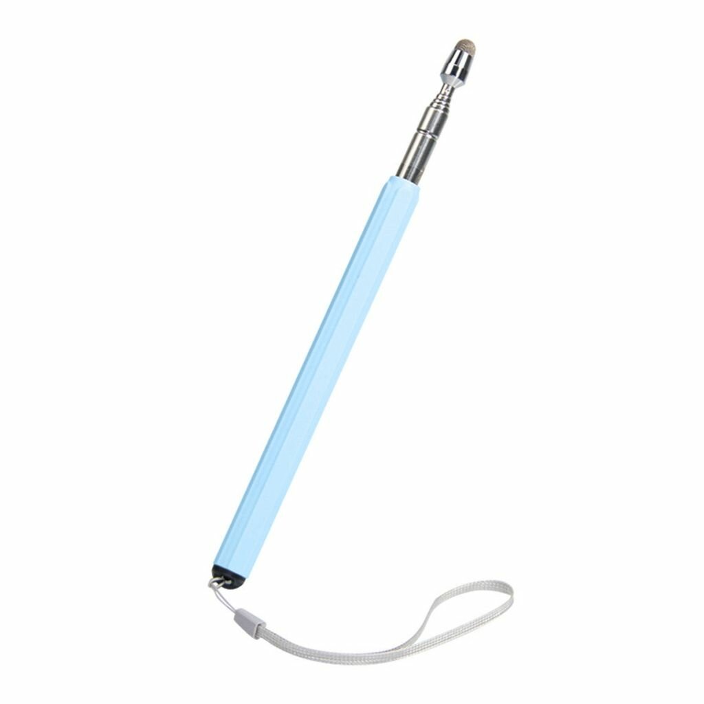 Телескопическая указка для учителя, выдвижная обучающая головка с ремешком из фетра презентационного офиса