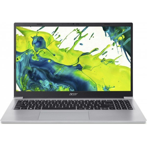 Ноутбук Acer Aspire Lite AL15-36P-C9XQ 15.6", IPS, Intel N150 0.8ГГц, 4-ядерный, 8ГБ DDR4, 256ГБ SSD, Intel Graphics, без операционной системы, серебристый (nx. dgjcd.004)