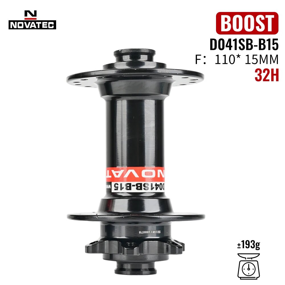 Novatec D041SB-B15 Boost Втулка MTB 32H 110x15mm