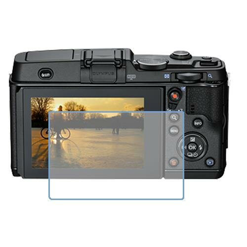 Скрин Мобайл защитный экран для фотоаппарата Olympus PEN E-P5 из нано стекло 9H