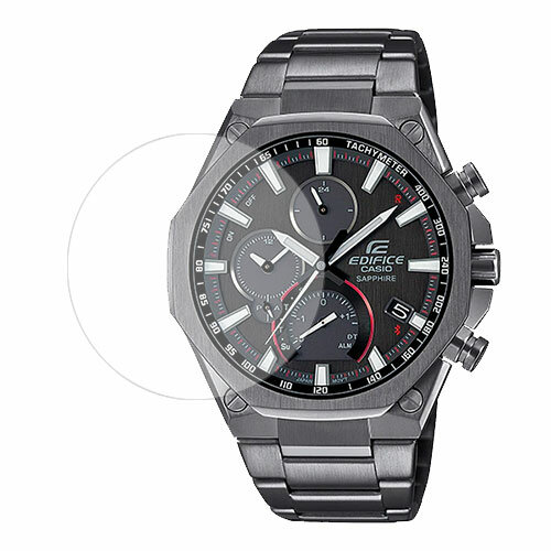 Скрин Мобайл защитный экран для часов Casio EQB-1100DC-1A из гидрогелевая плёнка прозрачная