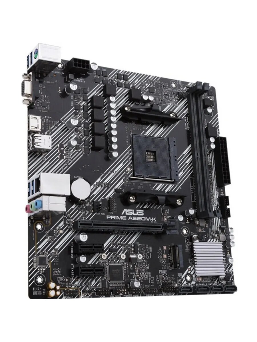 Материнская плата PRIME A520M-K (AM4, mATX)