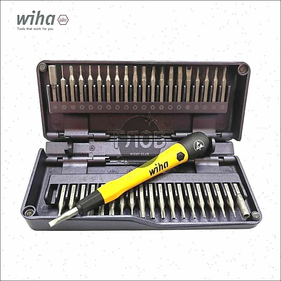 WIHA Zai Hause Набор прецизионных отверток 41 в 1 с 40 битами для мобильного телефона, смартфона, игровой консоли, планшета, Z6901C4