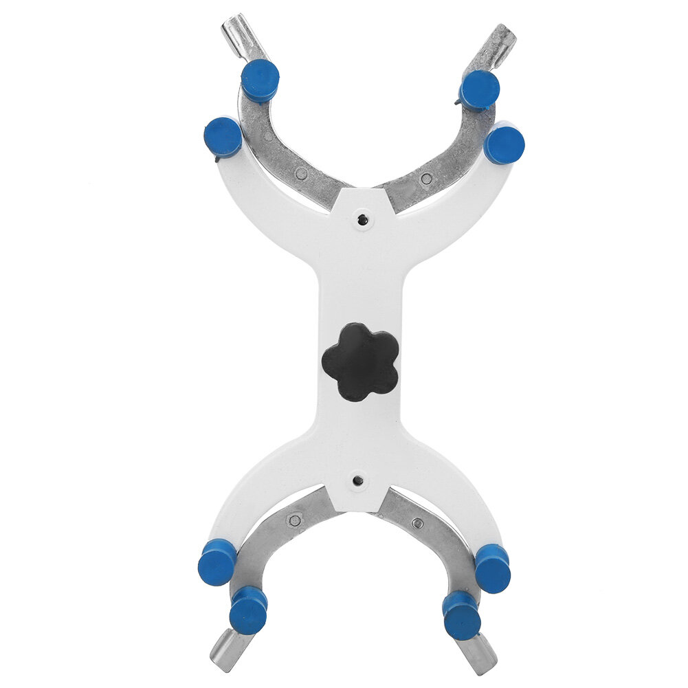 Лабораторная химия Двусторонний железный зажим для бюретки, держатель для капельницы, фиксатор для эксперимента, зажим для бюретки