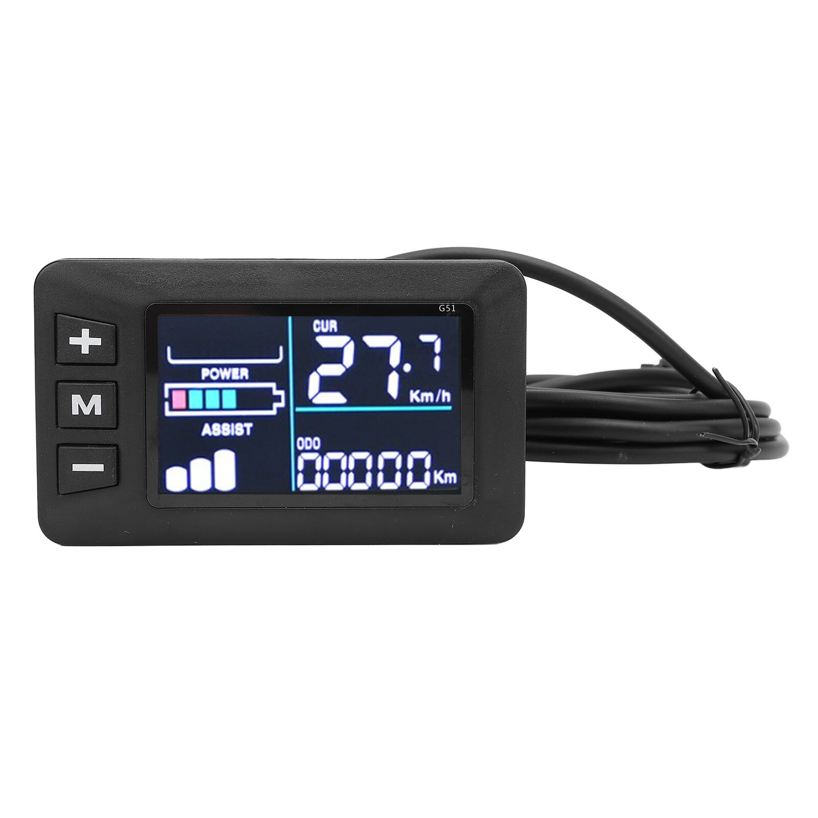 Электрический велосипед цветной ЖК-дисплей 6-контактный термостойкий дисплей велосипеда панель управления счетчиком для модификации