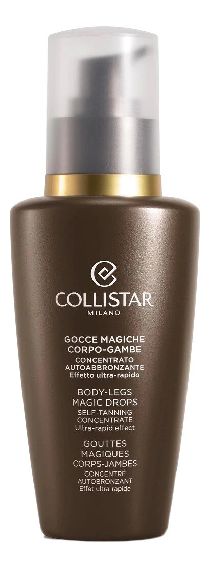 Collistar Концентрированный автозагар для тела Gocce Magiche Corpo-Gambe 125мл
