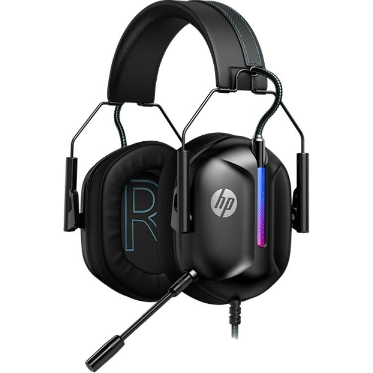 Проводная гарнитура HP HUIPU 3215 с микрофоном для ПК и ноутбука, черная