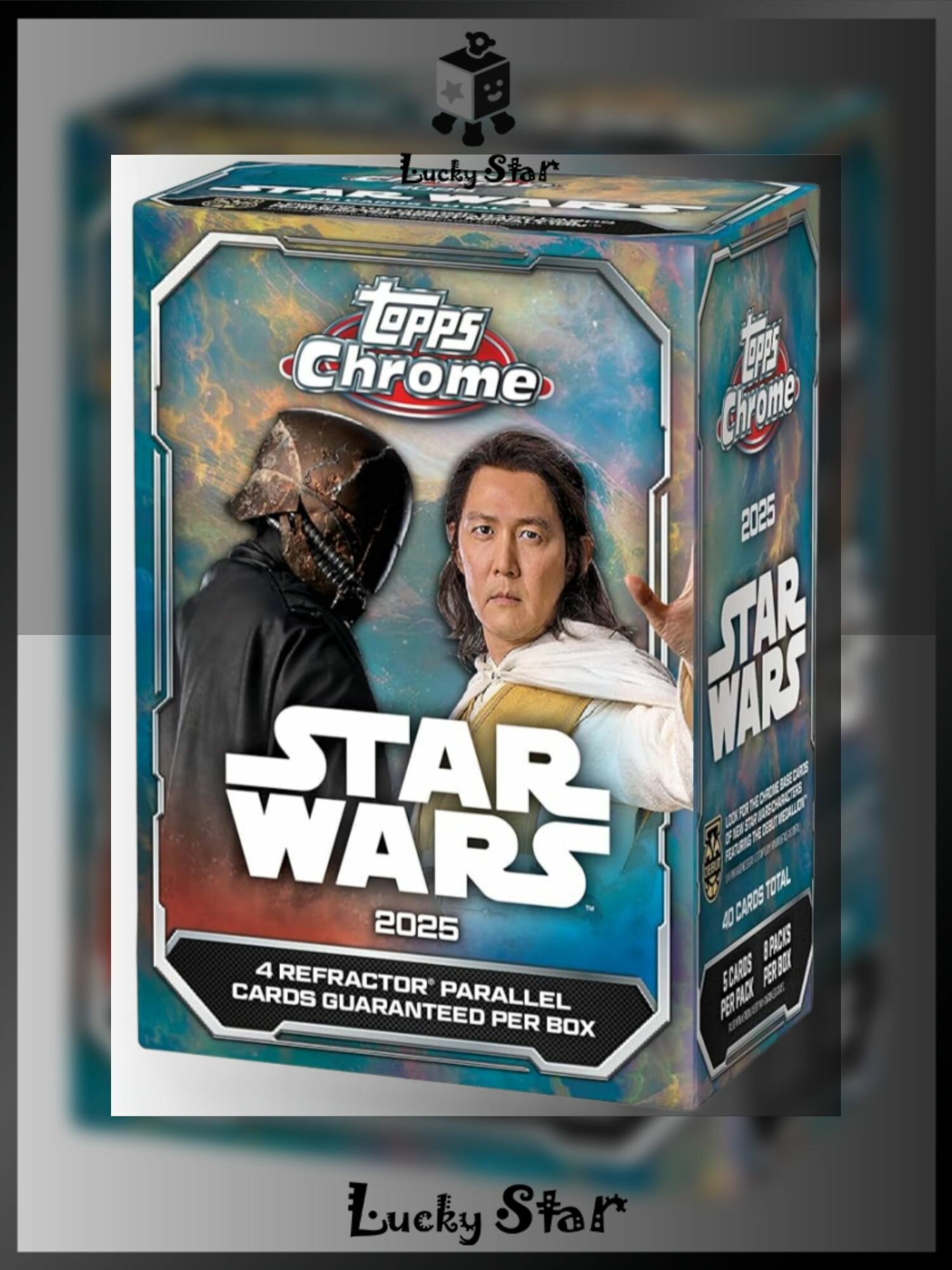 Карточка,2025 Topps Chrome Star Wars - Factory Sealed - Value Box, звездные войны, Trading Card, Коллекционная карточка