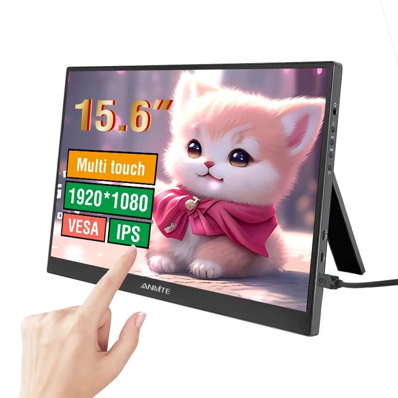Портативный 15.6" IPS-монитор с сенсорным экраном