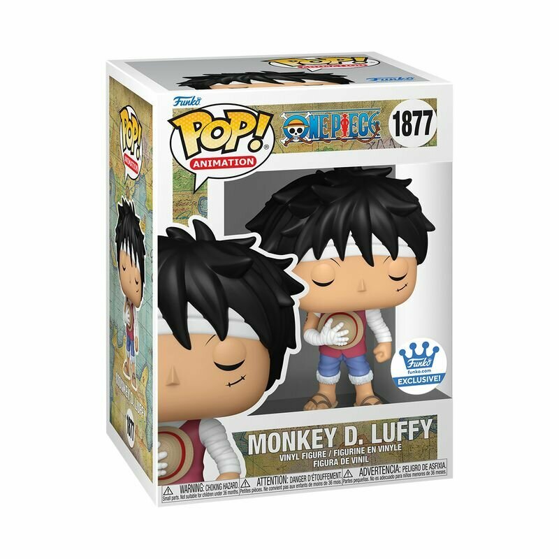 Фигурка Funko Pop! One Piece: Monkey D. Luffy Marineford Memorial (Эксклюзив Funko Shop (Фанко Поп Монки Д. Луффи из аниме Большой Куш))