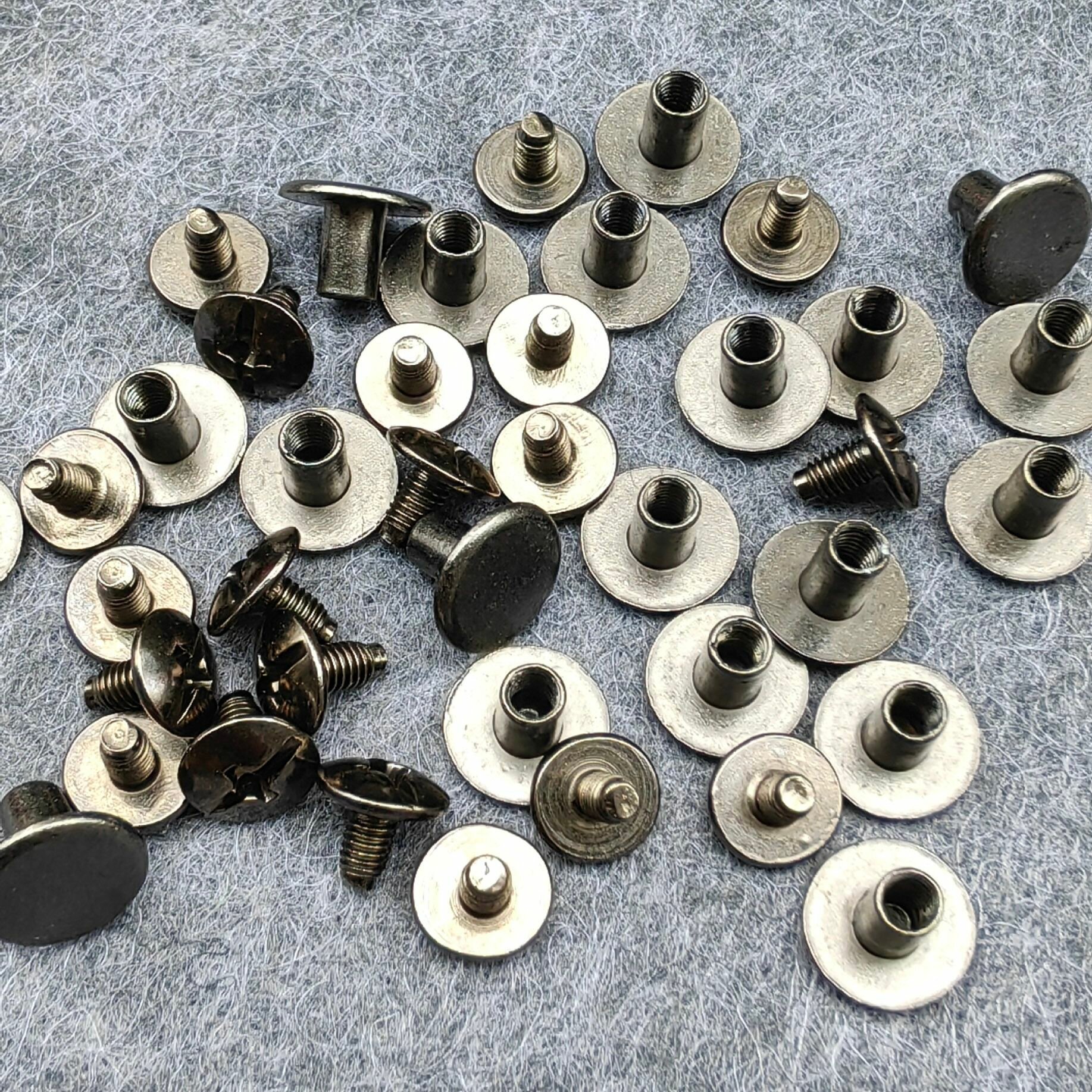 Ременной винт болт для ремня и сумки, замена клёпкам 20 шт крепёж для ремонта ремней и сумок, ремонтная фурнитура для фиксации