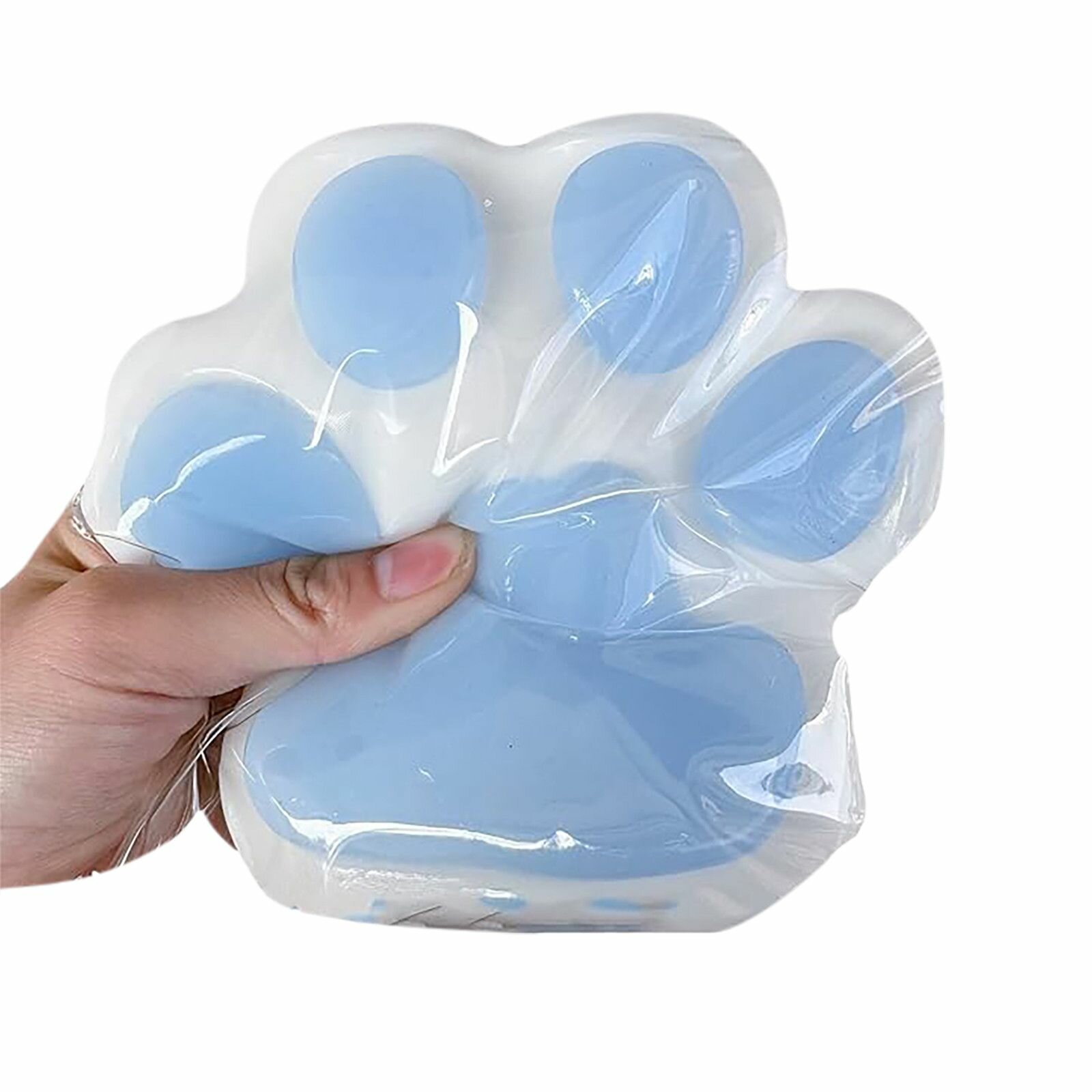 Таба лапка - Игрушка антистресс мялка для детей squeeze toy / Антистресс-сквиш котика