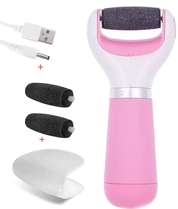 Электропилка для педикюра RESUXI 2665, pink