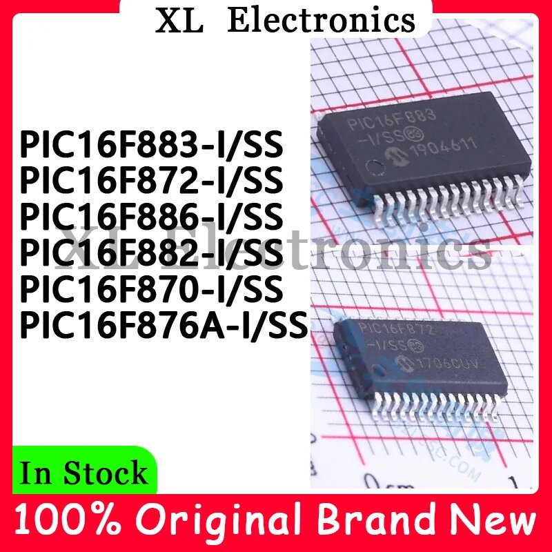 Микроконтроллеры PIC16F870-I/SS PIC16F872-I/SS PIC16F876A-I/SS PIC16F882-I/SS PIC16F886-I SS