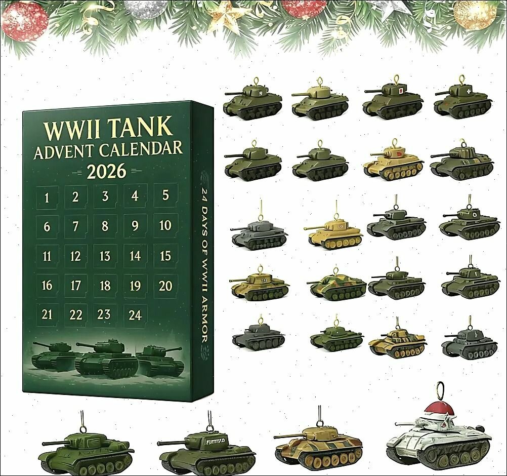 Танки Второй мировой войны; танковые приключения-творческий календарь