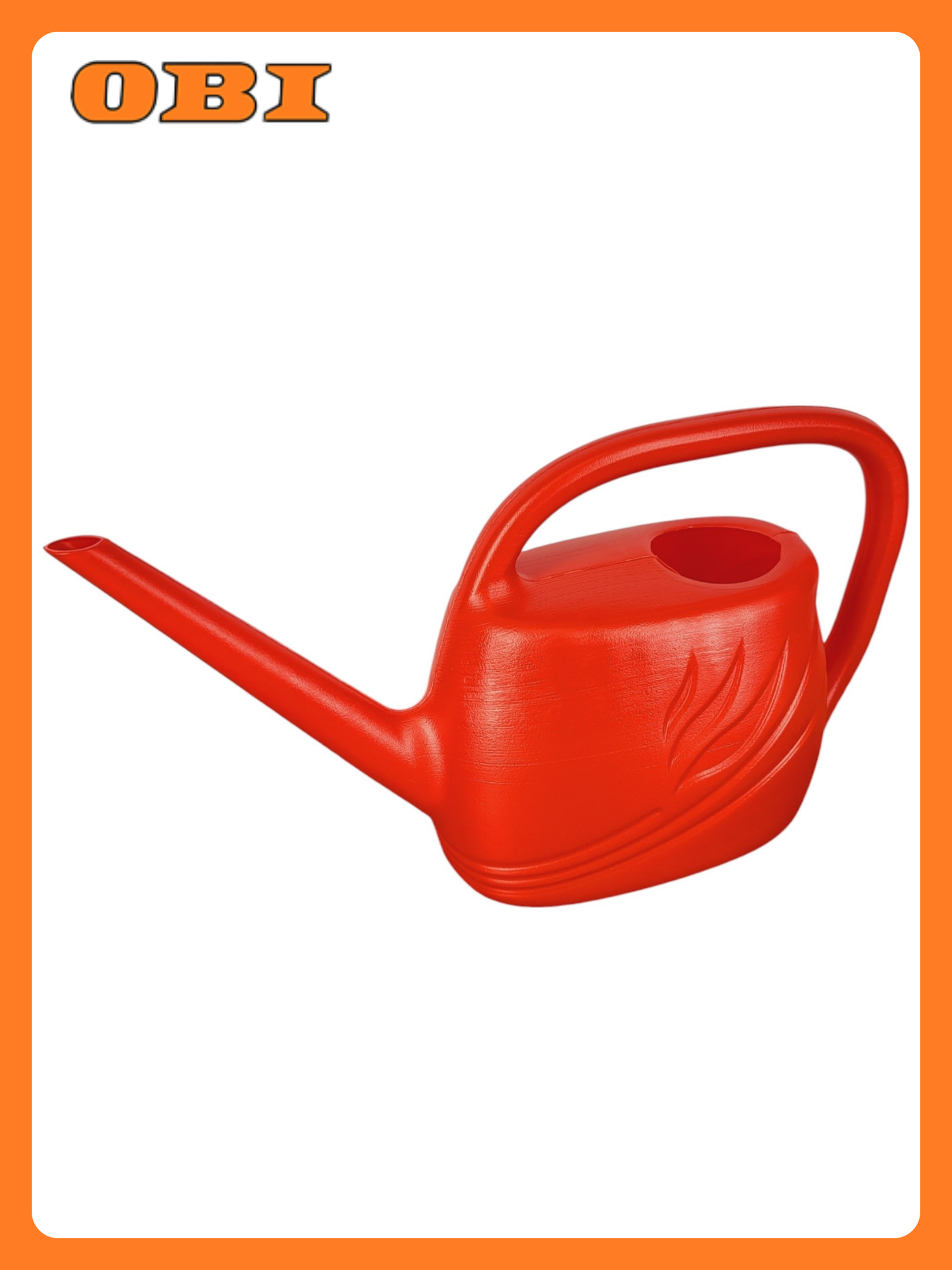 Лейка ИнструмАгро "Гардения", пластик, 2 л, с насадкой 180мм, розовая