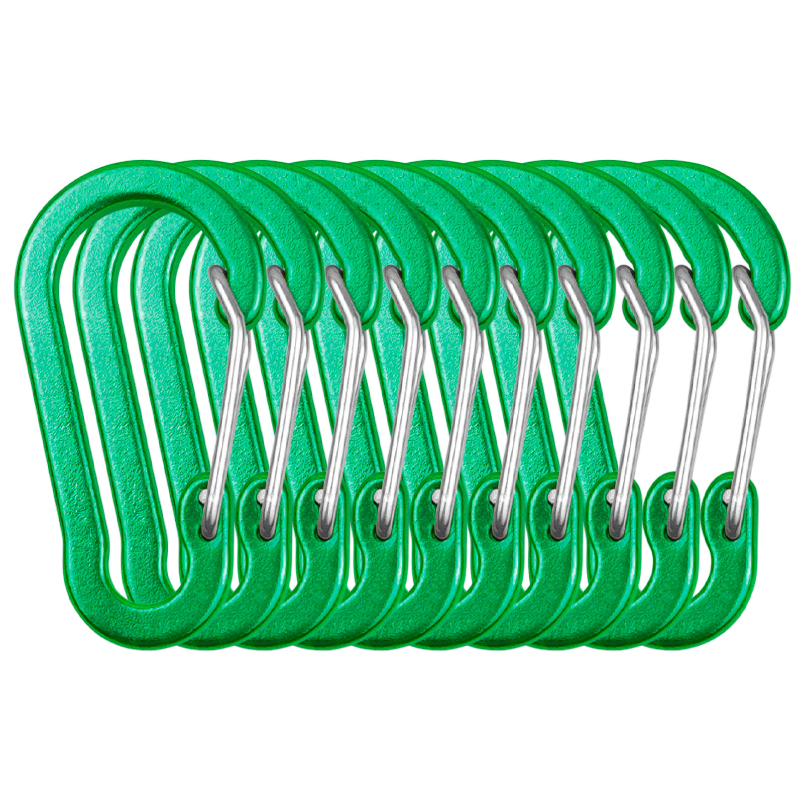 Кабельные карабины мини из алюминиевого сплава, кольца D-образной формы для кемпинга, пеших походов, рыбалки и туризма