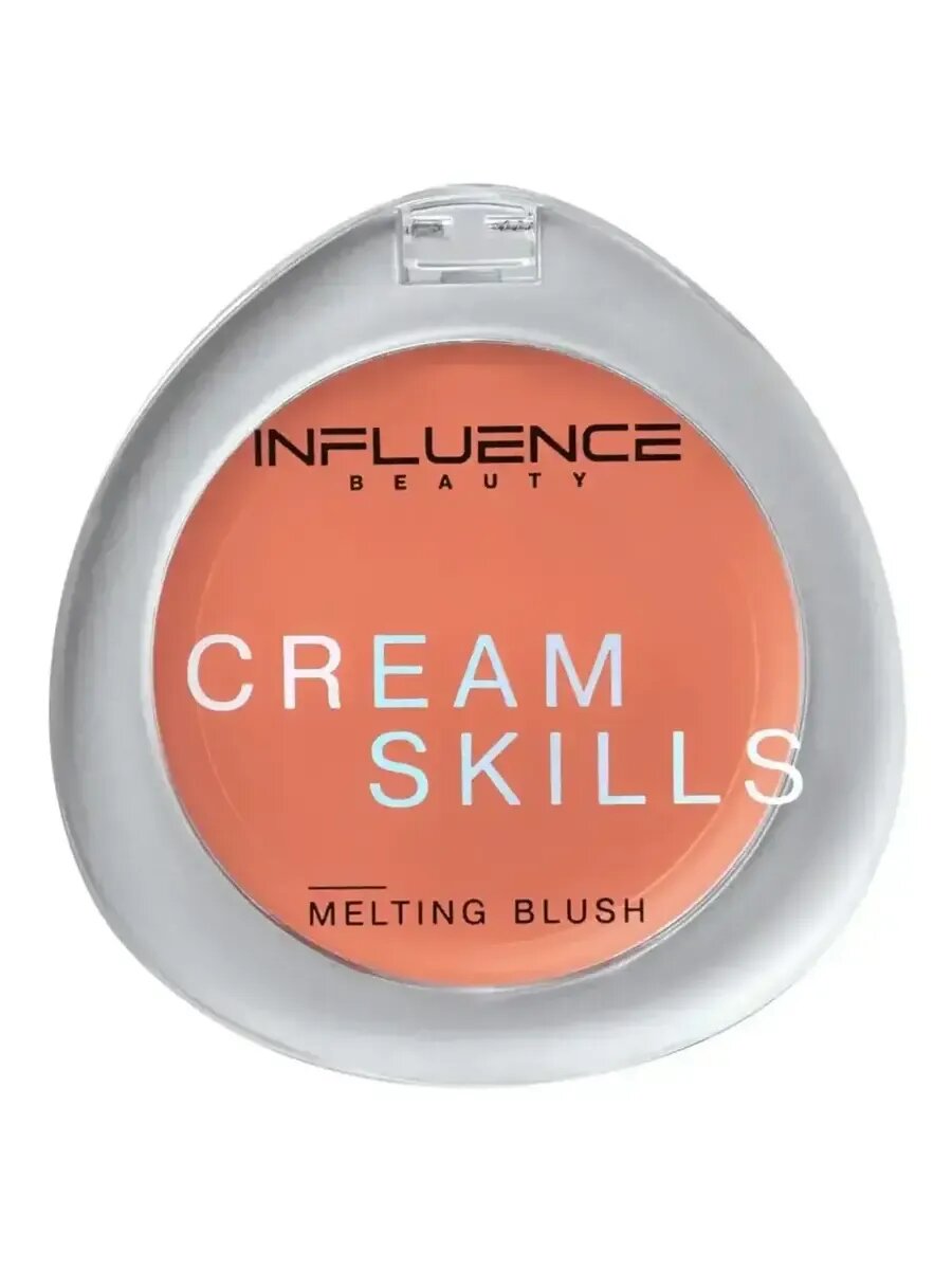 Румяна Influence Beauty Make Up Cream Blush Cream Skills, Румяна кремовые, 01