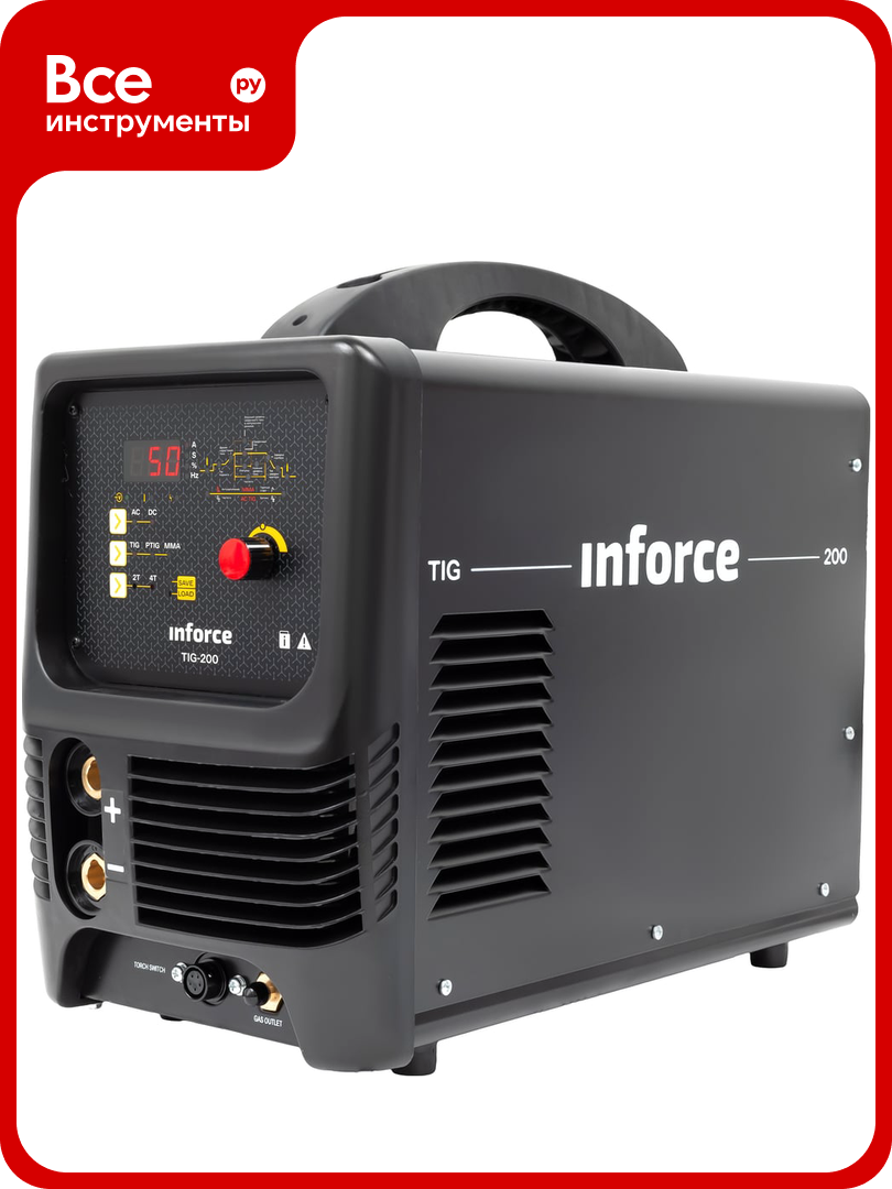 Аргонодуговой сварочный инвертор Inforce, для работы в автосервисах