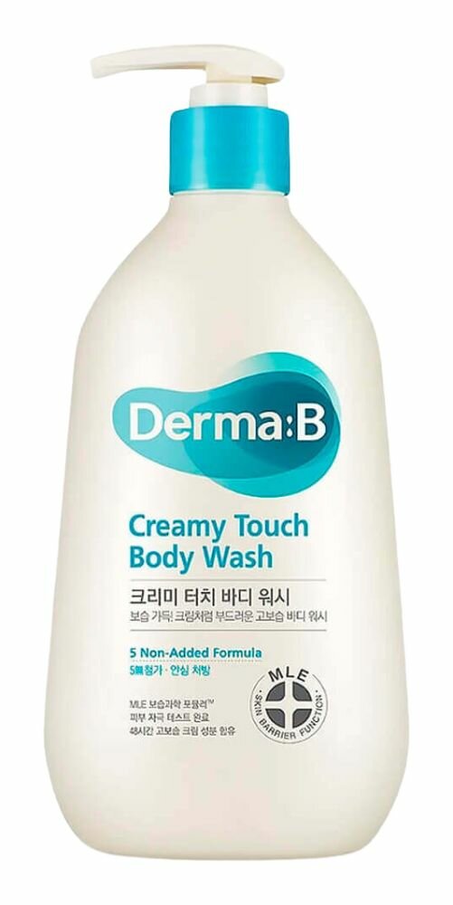 Ламеллярный крем-гель для душа Derma: B Creamy Touch Body Wash, 400 мл