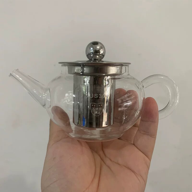 Чайный чайник Shanjing Teahouse, утолщенный термостойкий чайник из боросиликатного стекла, большой чайник из