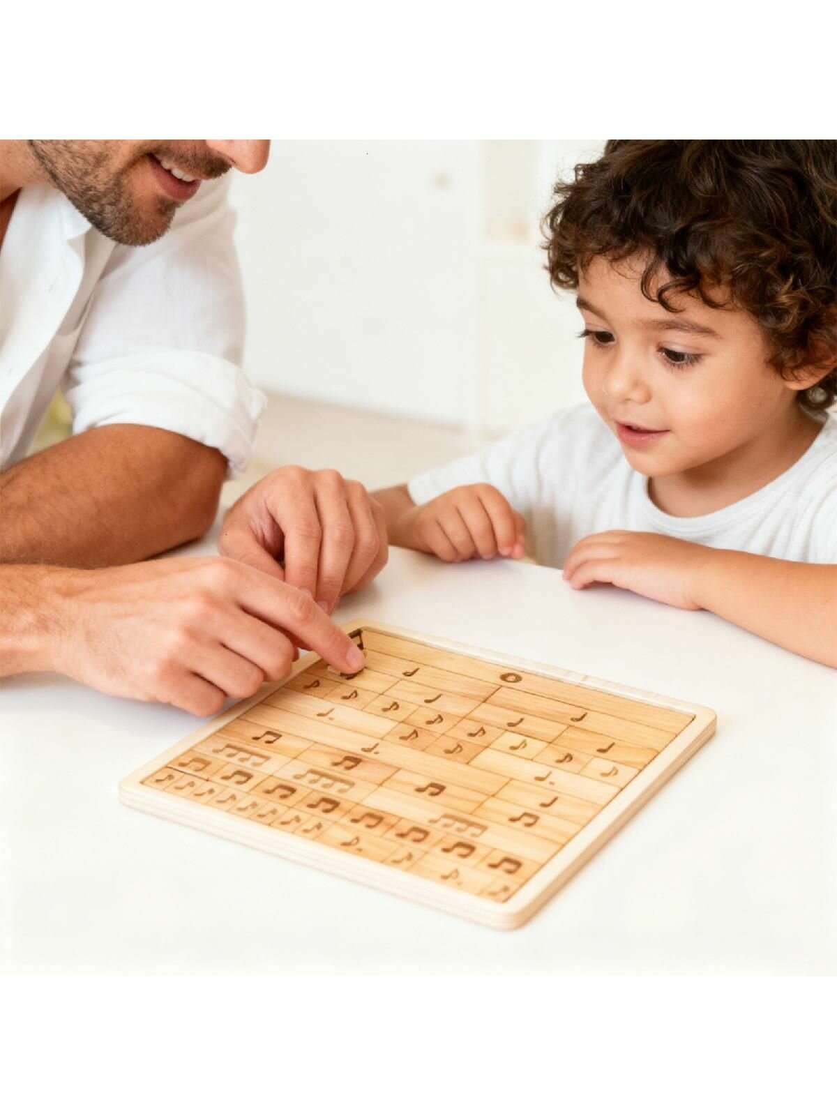 Пазл, Деревянная головоломка С Музыкальными Нотами-Музыкальная Нота