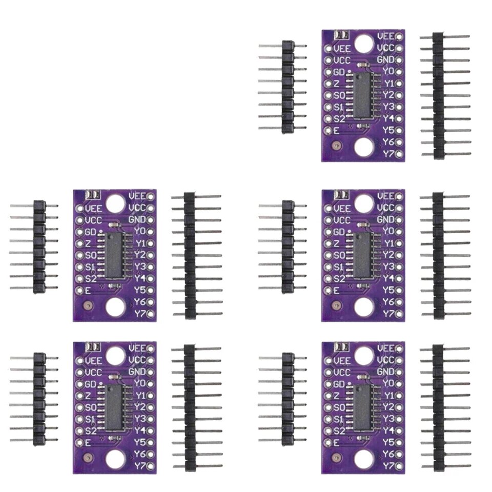 8-канальный аналоговый мультиплексор 74HC4051 SZFYDOSH 5PCS