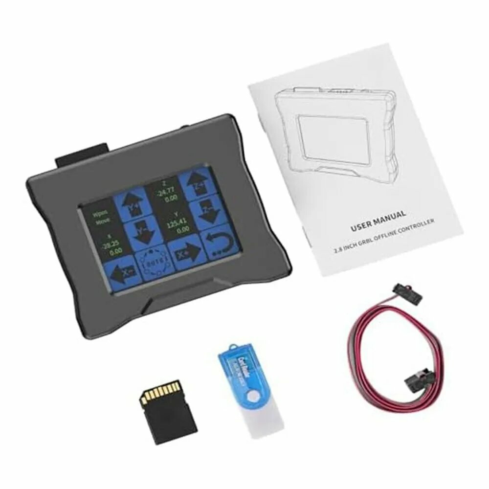 Управление фрезерным станком с ЧПУ, автономный модуль управления GRBL с сенсорным экраном TFT, для 3018/3020/3040Pro/4540, для резки