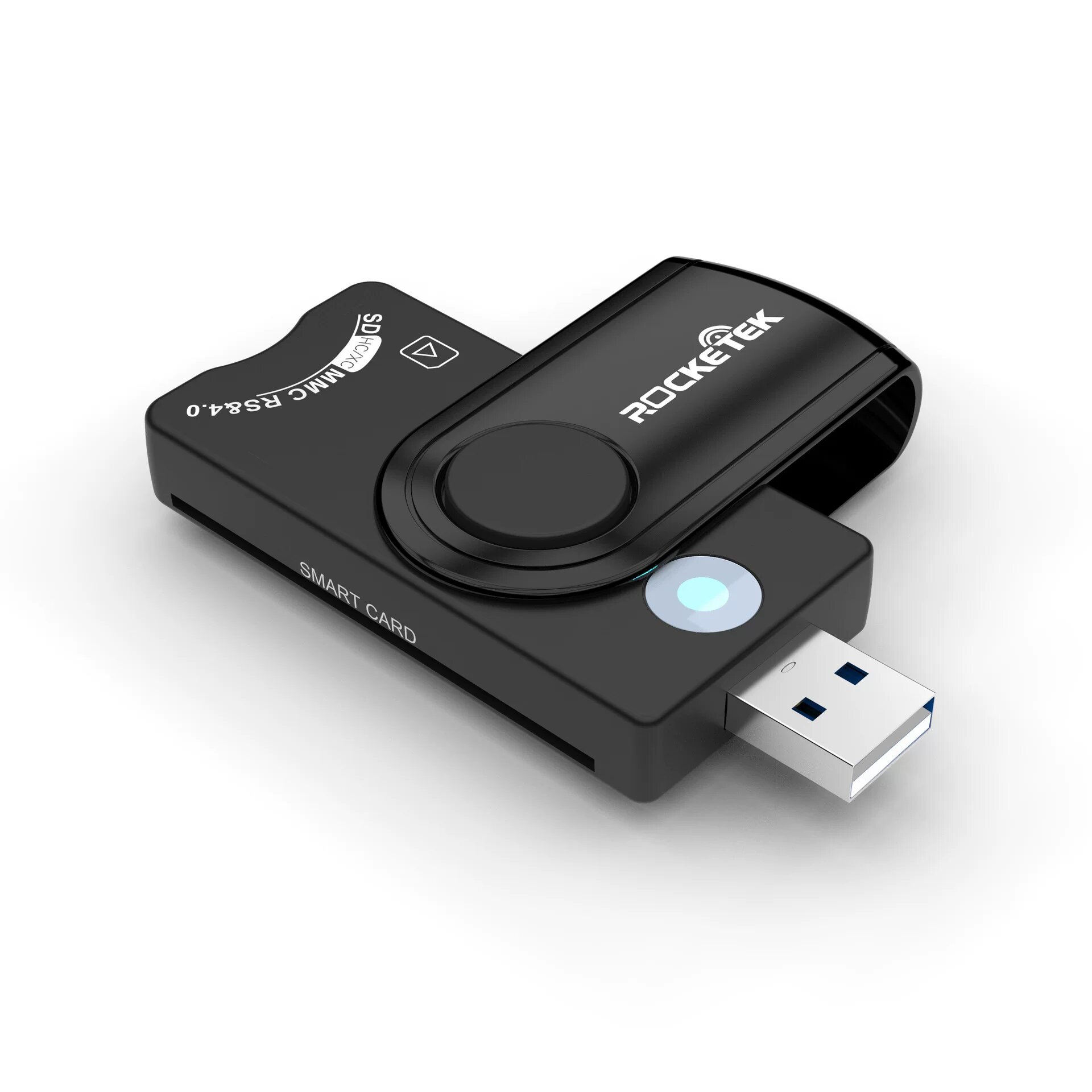 Новый USB2.0 считыватель смарт-карт для подачи налоговых деклараций, считыватель смарт-карт с поддержкой SD, TF и