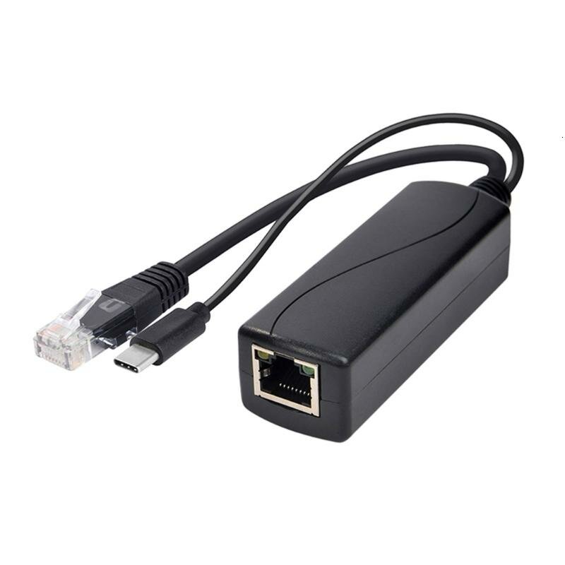 Гигабитный POE-сплиттер Type-C 15W