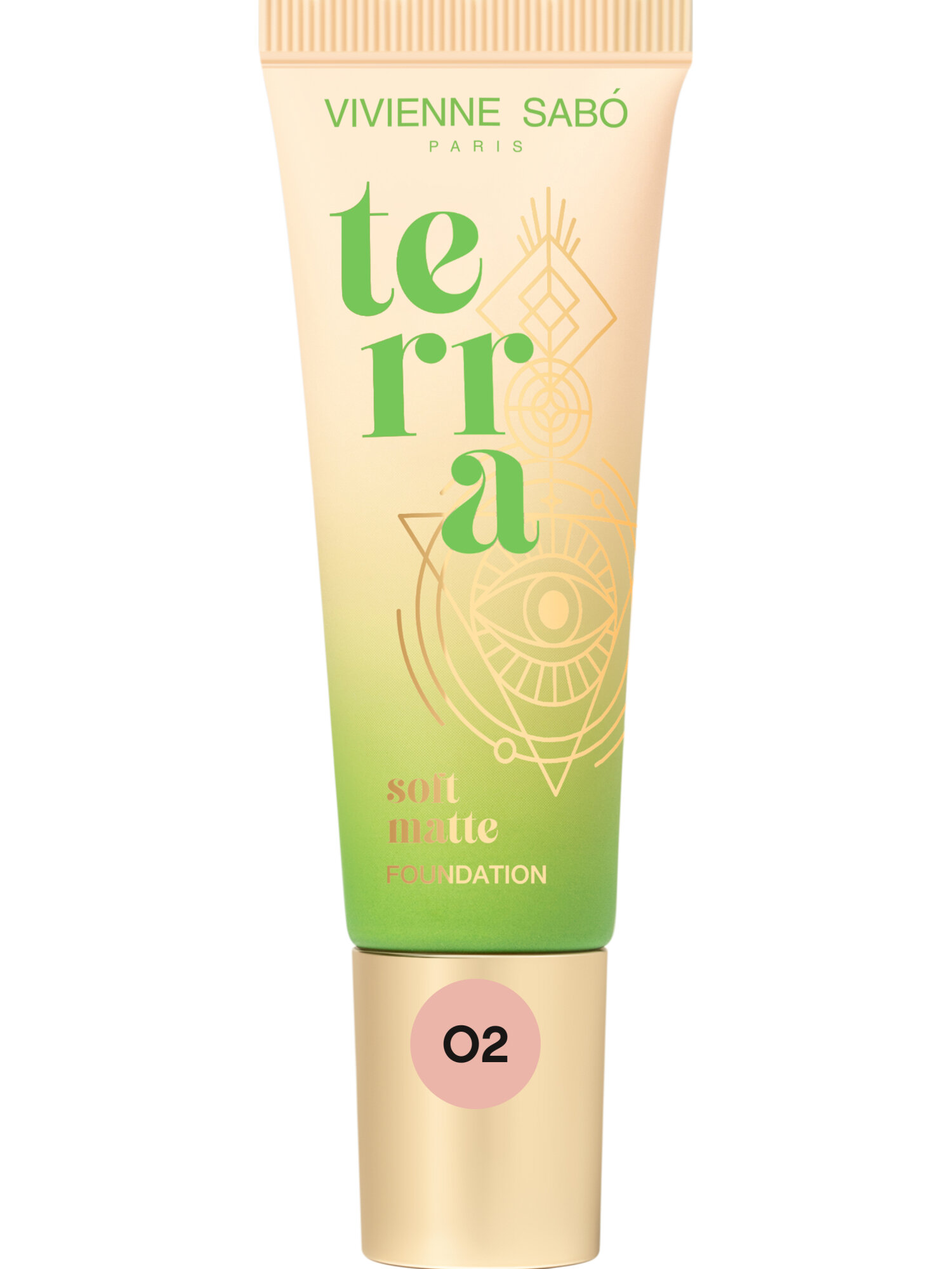 Матовый тональный крем Vivienne Sabo Terra тон 02