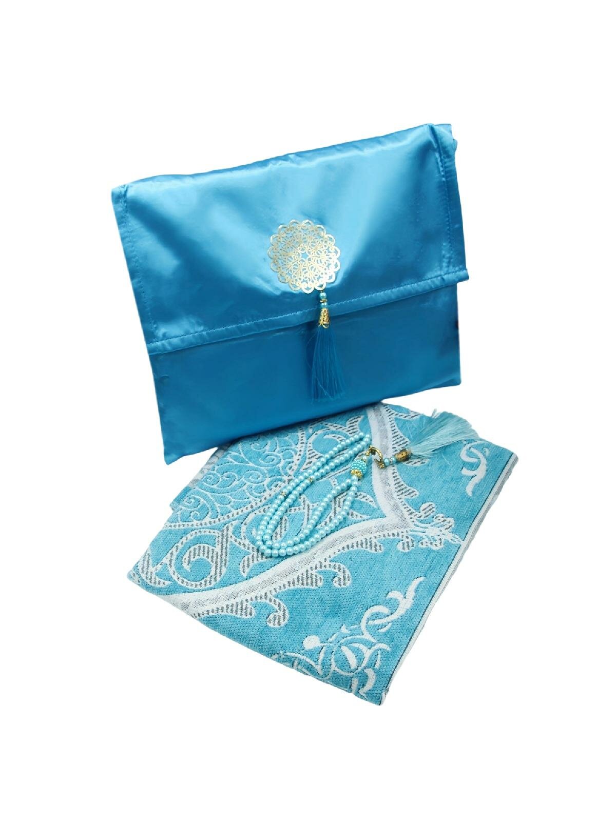 Молитвенный коврик Молитвенный ковер Коврик с четками Сумка 1 комплект для подарка на Байрам