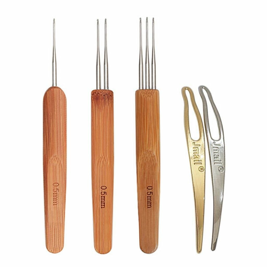 Крючок для плетения из дерева