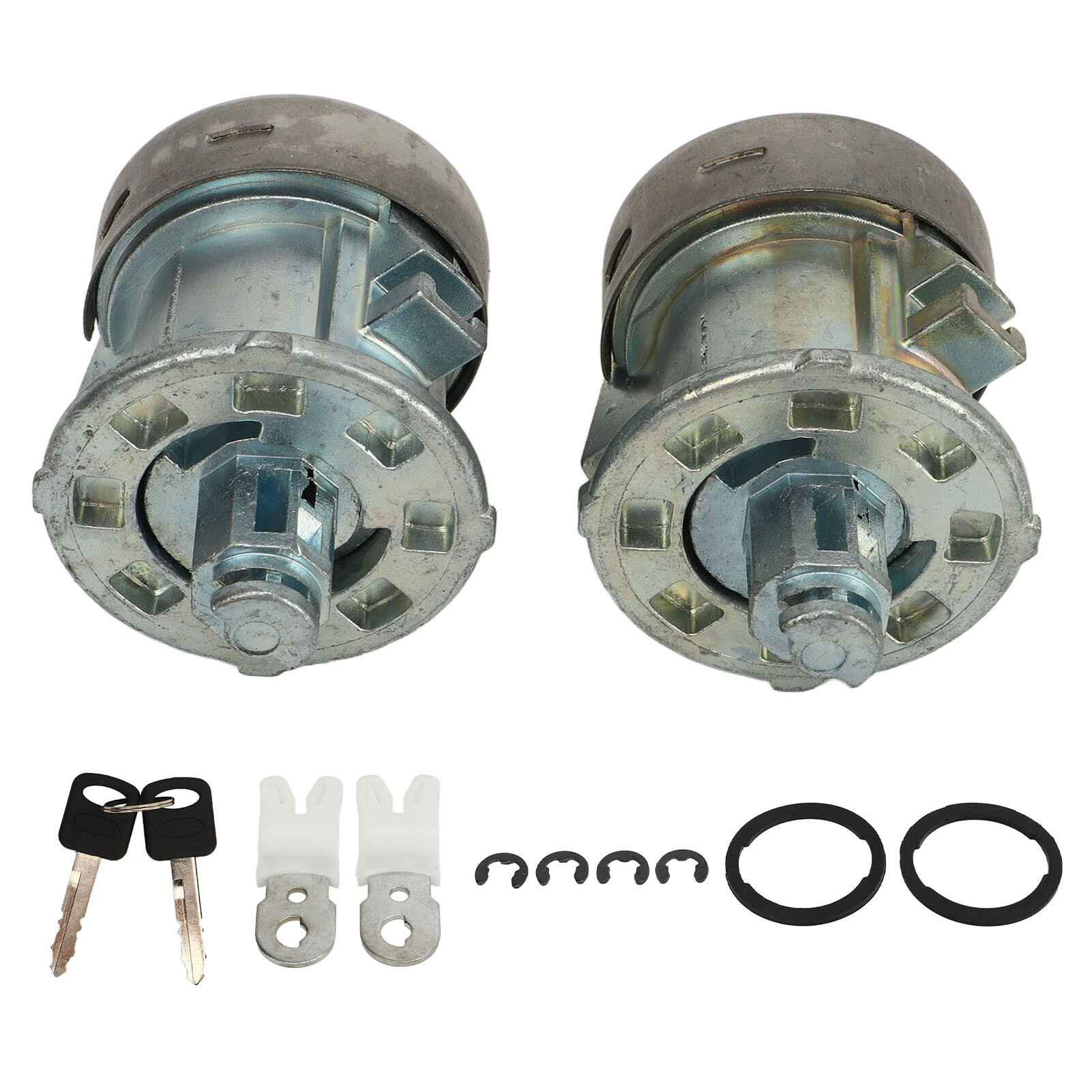 Цилиндр двери 7C3Z1521990A автомобиль ABS входной дверной цилиндр с заменой ключей для Ford Expedition с 1997 по 2004 год