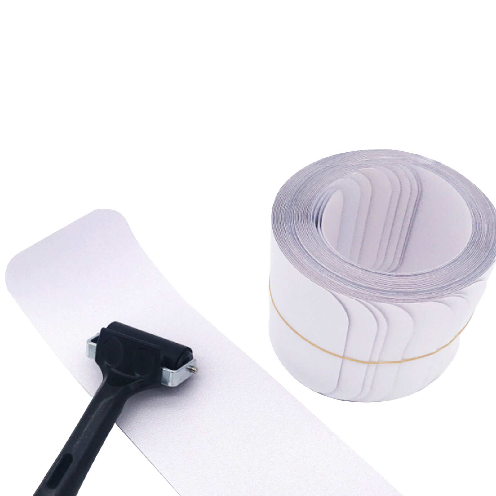 15 Пcs Прозрачные Липкие АнтиСкользящие Ленты для Лестниц с Рулоном БезЛипкий Трекшн Грип Пленка Для Детей Старших Людей Домашних Животных Интеринор И Внешний Употребление Материал PEVA Размер 10*60см