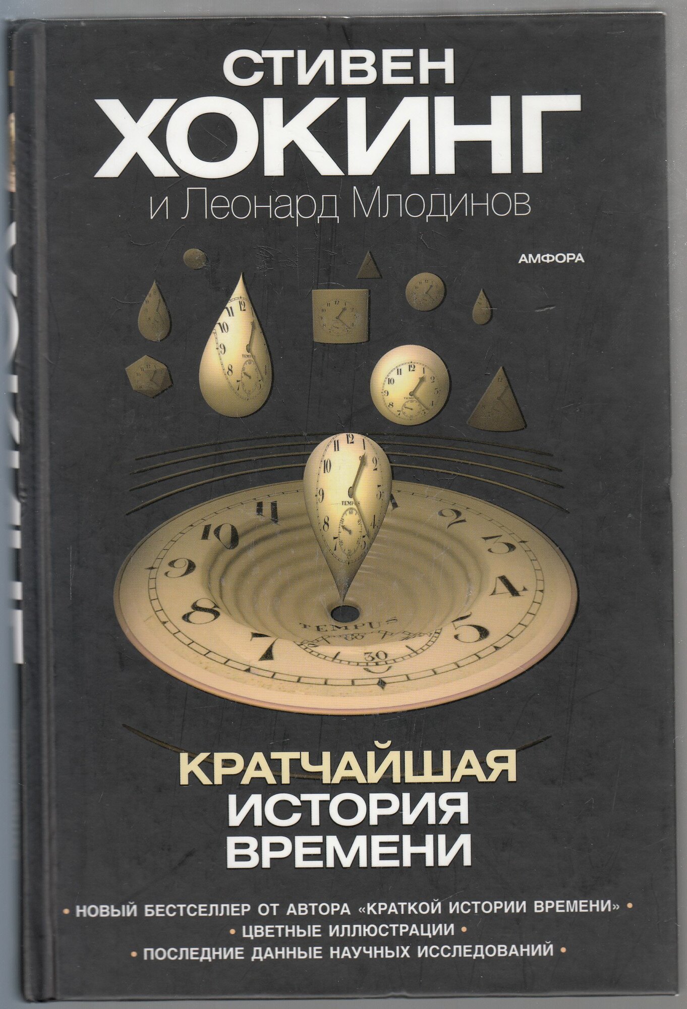 Профессор Стивен Уильям Хокинг, Леонрд Млодинов. Кратчайшая история времени
