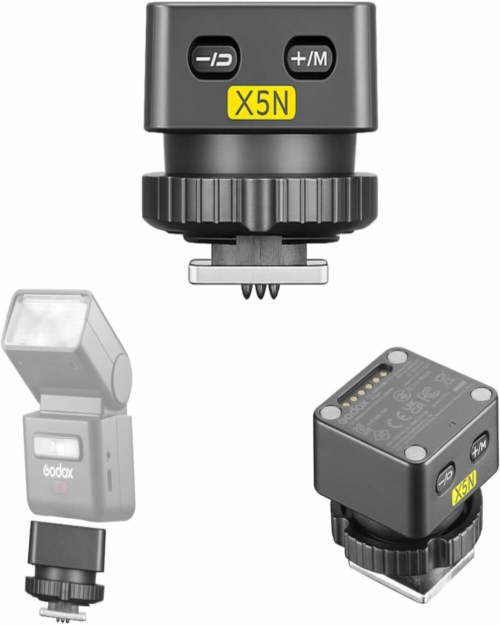 Беспроводная вспышка Godox X5N TTL trigger (подходит для Nikon), GODOX X5-N используется для мини-вспышки IT32 TTL